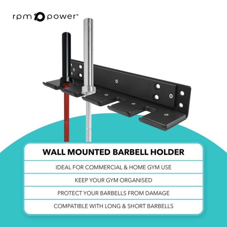 Wall-Mounted Barbell Holders - Powerball